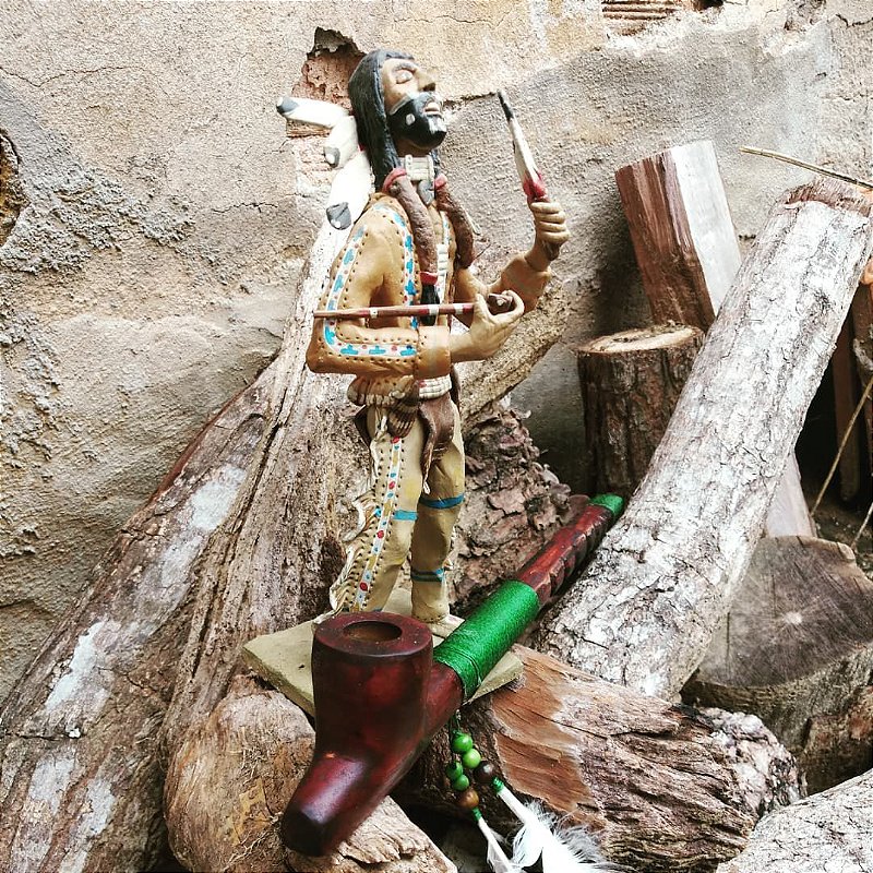 chanupa norte americana - Dom Saturnus