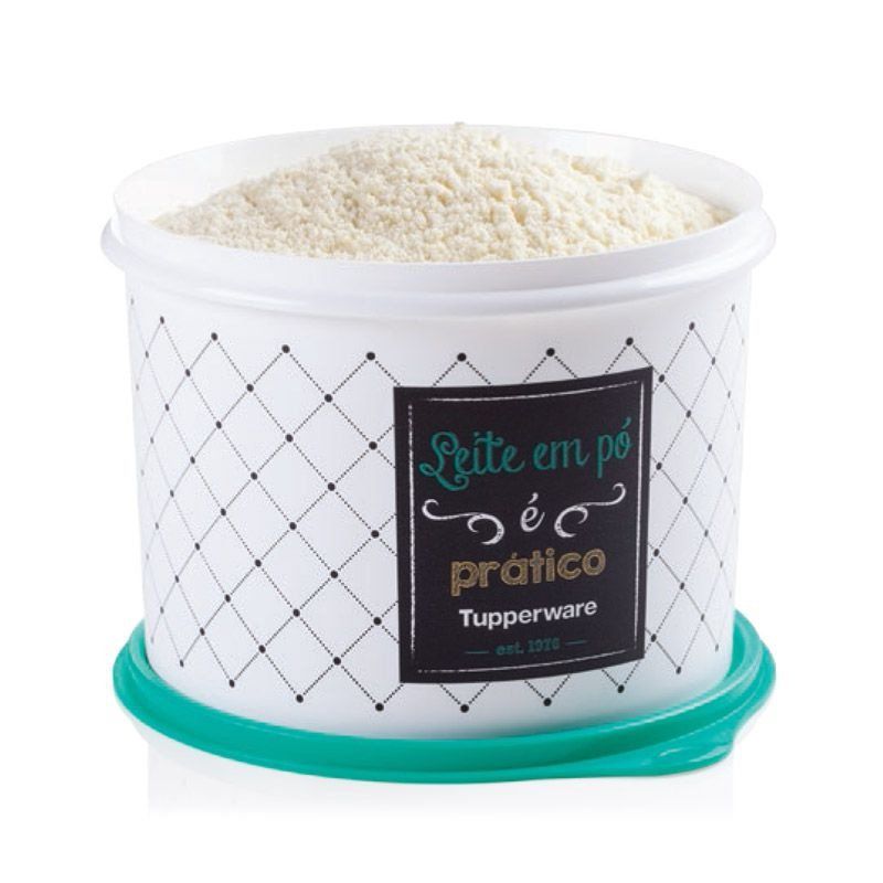 TUPPER CAIXA LEITE EM PÓ BISTRÔ - 1,2 kg - Vitrine da Mari
