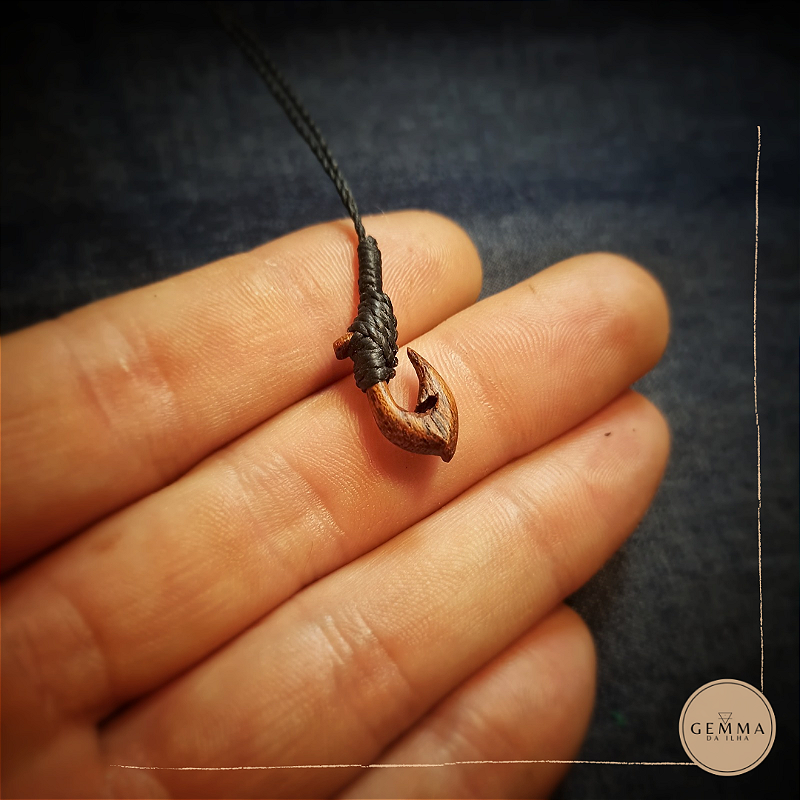 Anzol Maori Hei-Matau Maui Moana - GEMMA da Ilha