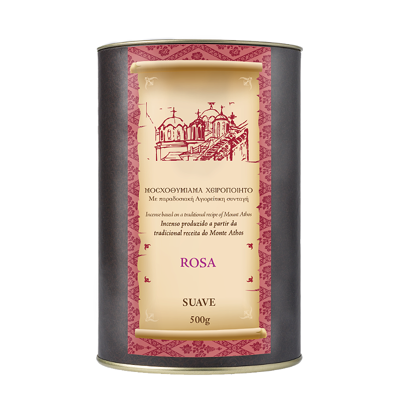 Incenso Grego Rosa SUAVE 500g - MILAGROS INCENSOS LTDA