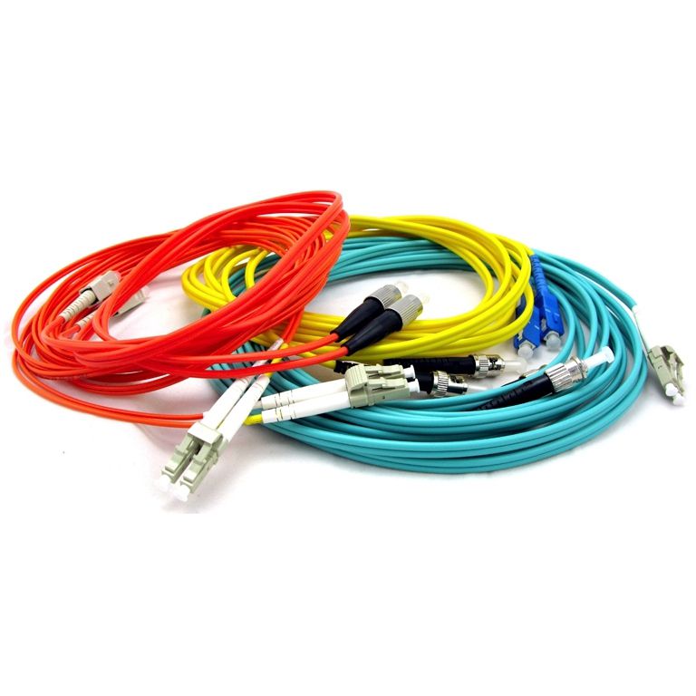 Patch cord óptico conectorizado duplex e simplex conector ST SC LC - NetPlus