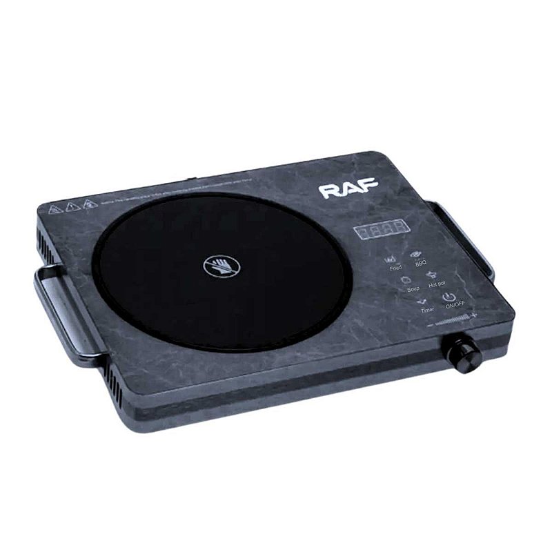 Cooktop Elétrico RAF 1 Boca 2200W R.8061 Marmorizado 220V - Luxgolden