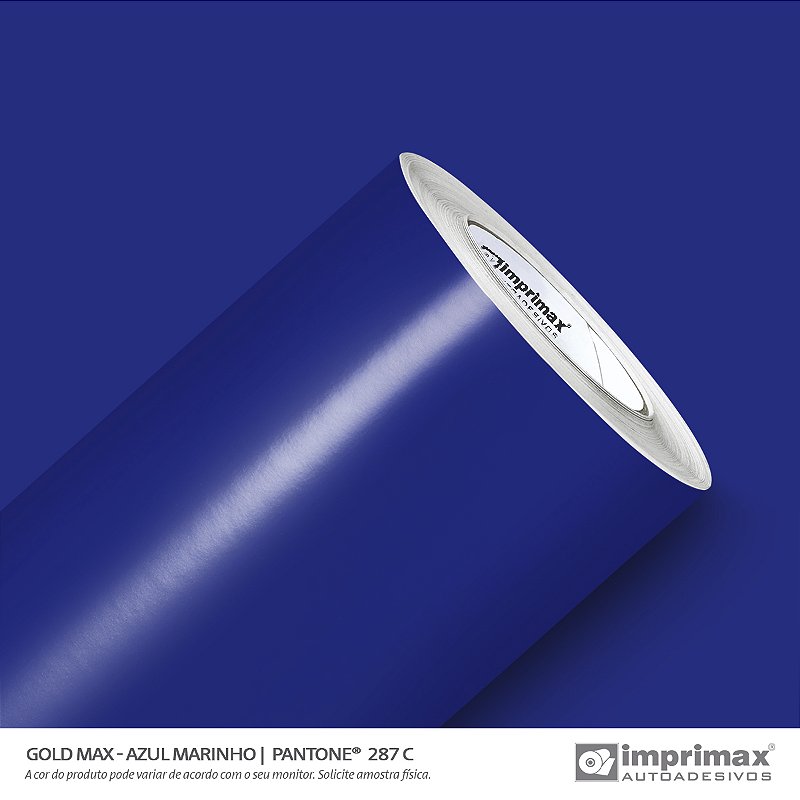 Papel de Parede - Gold Max Azul Marinho - 1,22m - Box Criativo Decor