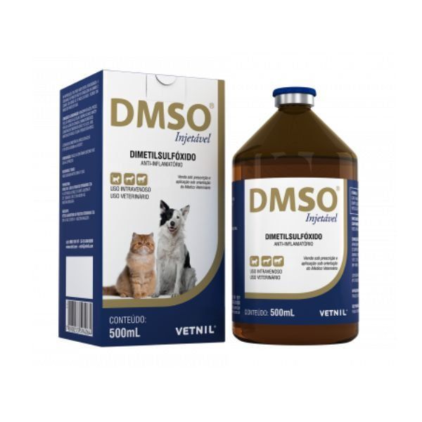 Vetnil Dmso Injetável Para Cães e Gatos - Loja Pet Niva: Produtos para ...