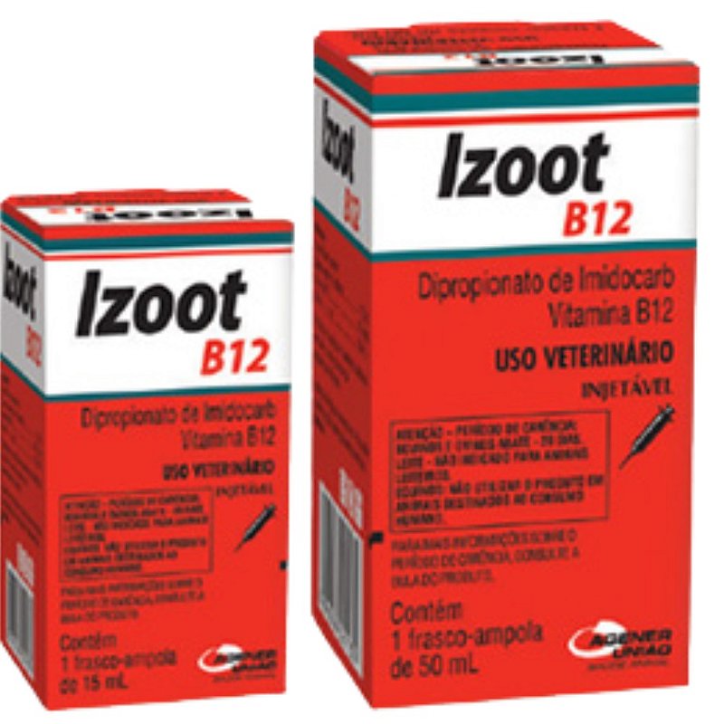 Agener Izoot B12 - Loja Pet Niva: Produtos para Pets, Jardim e Piscina.