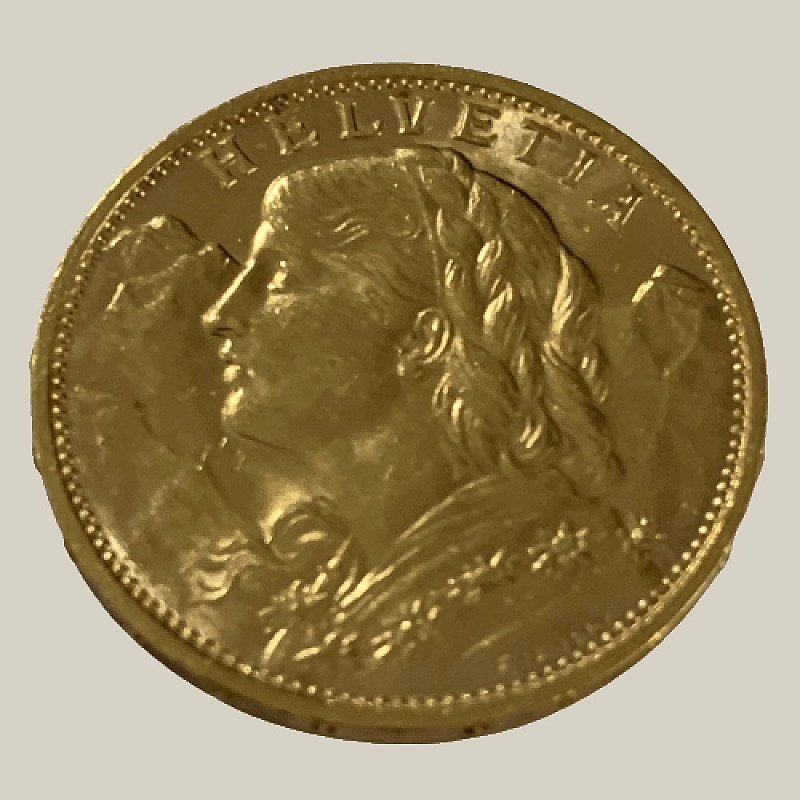 Moeda de Ouro de 20 Francos, SuĂça - Ano: 1913 - Moeda & Metal ... Moeda de Ouro de 20 Francos, SuĂça - Ano: 1913 - Moeda & Metal ...
