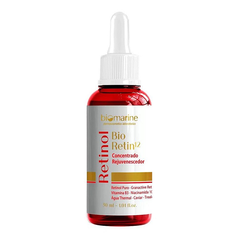 Sérum Rejuvenescedor Bio Retin 12 Retinol Biomarine - Bolelli Cosméticos
