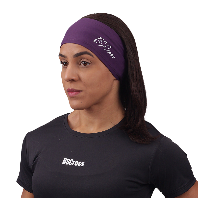 Headband BS Signature - Roxo - BSCROSS