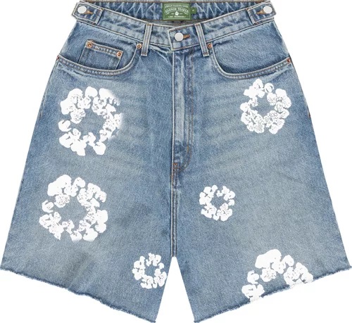 Bermuda Denim Tears Wreath Jean ''Light Wash'' - FORGOT THE HYPE