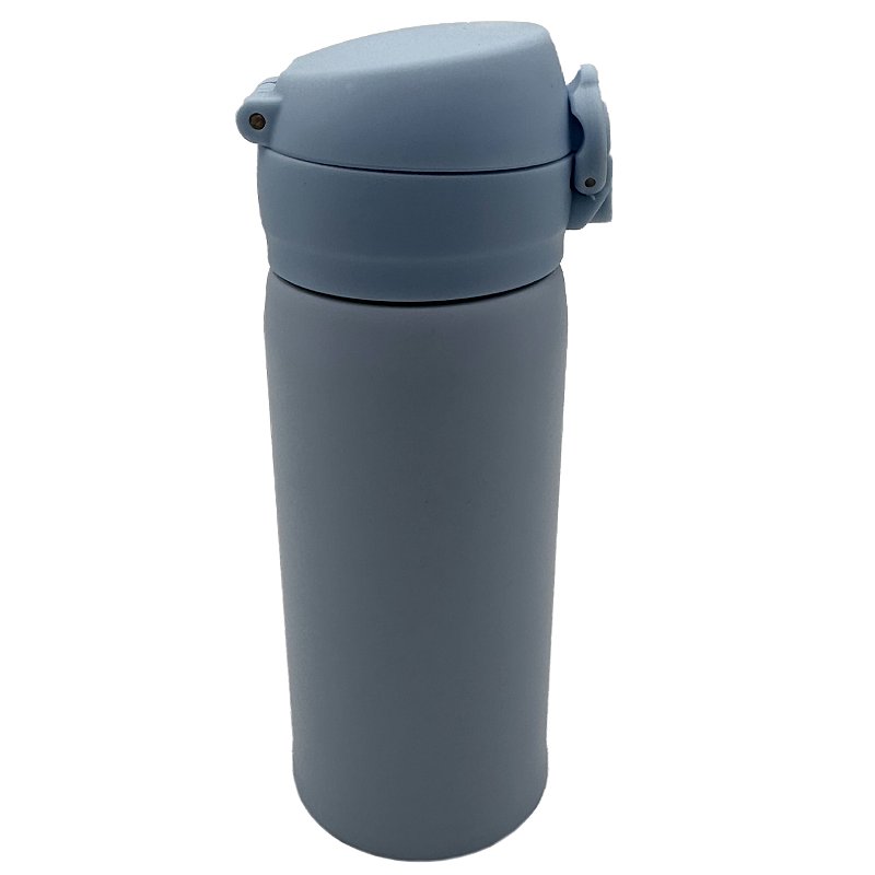 Garrafa térmica mini azul claro 400ml - Império do Transfer | Produtos ...