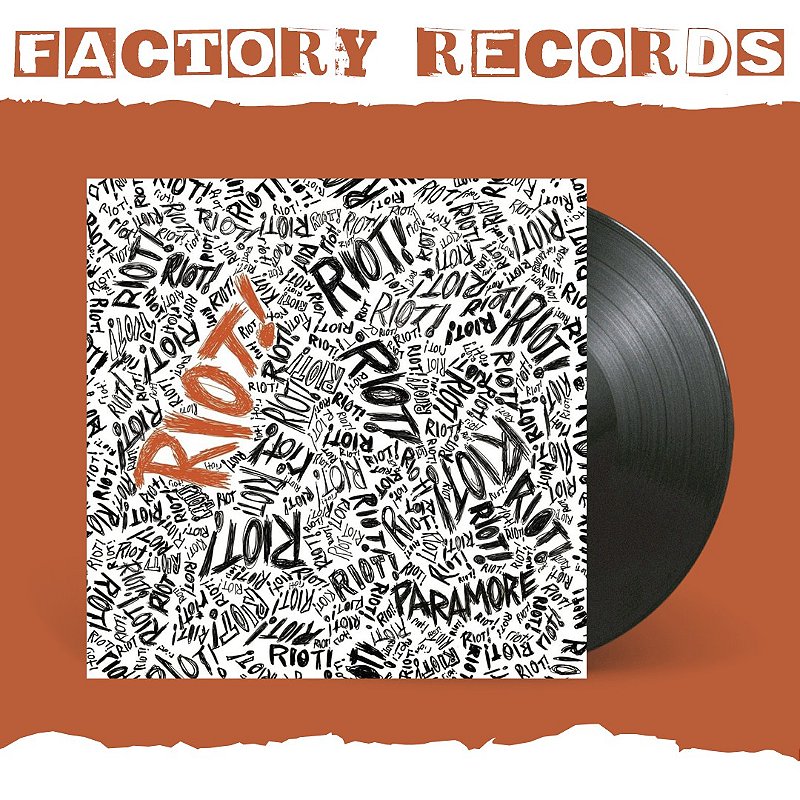 Paramore - Riot! - LP - Factory Records