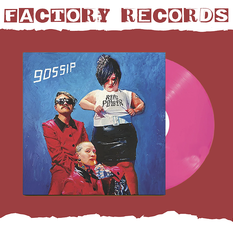 Gossip - Real Power (Limited Edition - Pink) - LP - Factory Records