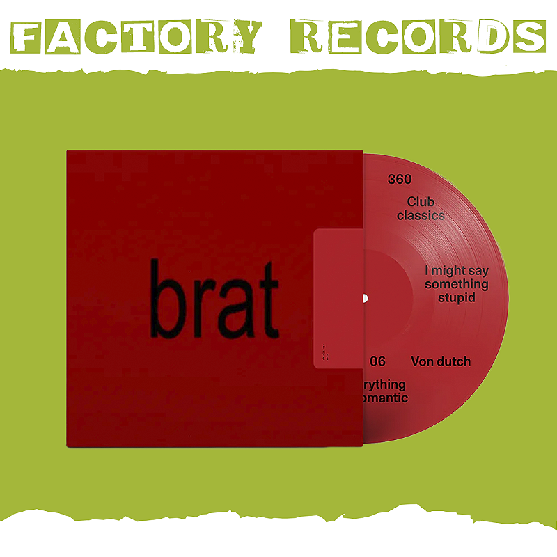 Charli XCX - Brat (Picture Disc - Red) - LP - Factory Records