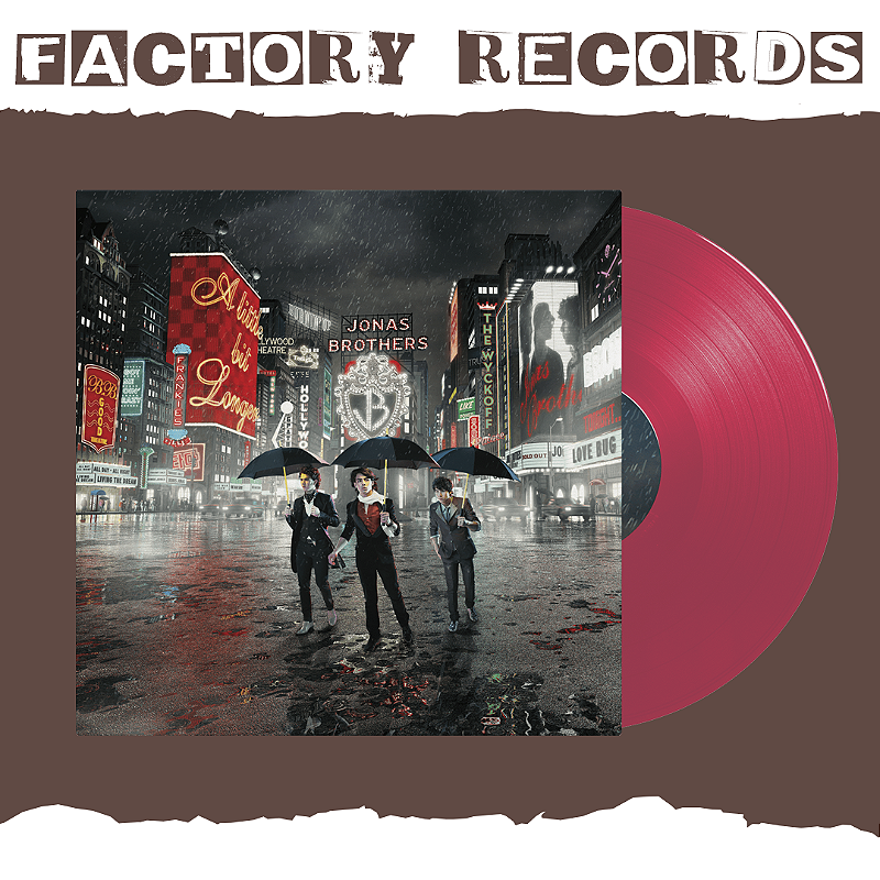 Jonas Brothers - A Little Bit Longer (Limited Edition - Red) - LP ...