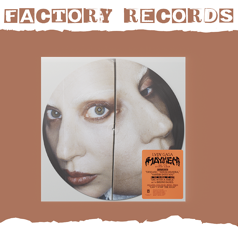 Lady Gaga - Mayhem (Picture Disc) - LP - Factory Records