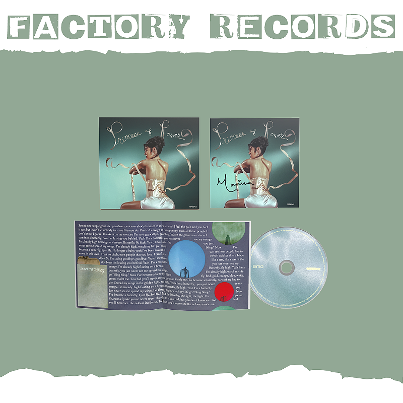 Marina - Princess of Power (Arte Card Autografado) - CD - Factory Records