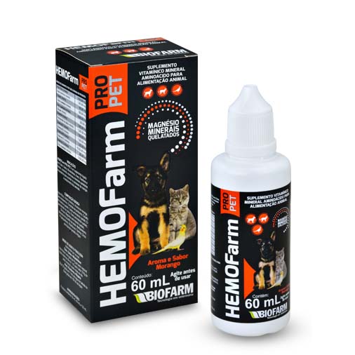 Hemofarm PRO PET 60 mL - Azul Pet