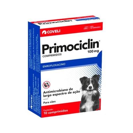Primociclin 50mg 10 Comprimidos - Azul Pet