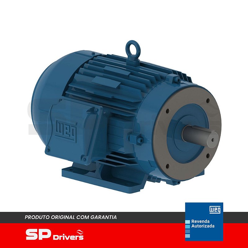 MOTOR W22 IR3 Premium 5 cv 4P L100L 3F 220/380/440 V 60 Hz IC411 - TFVE - B34D - SPDrivers ...