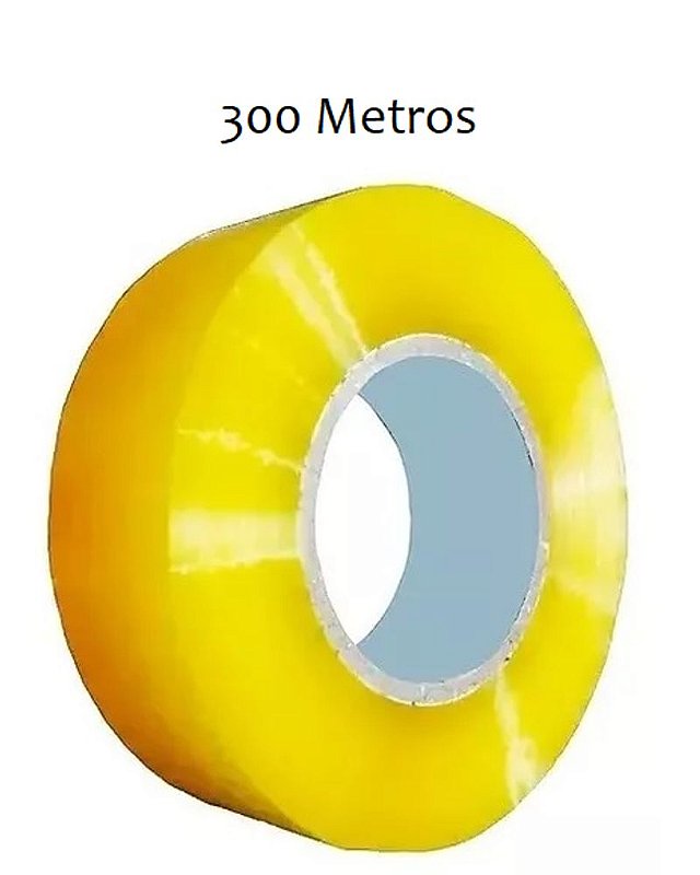 Fita Adesiva Transparente Somos - 45mm x 300m - Importada - Somos ...