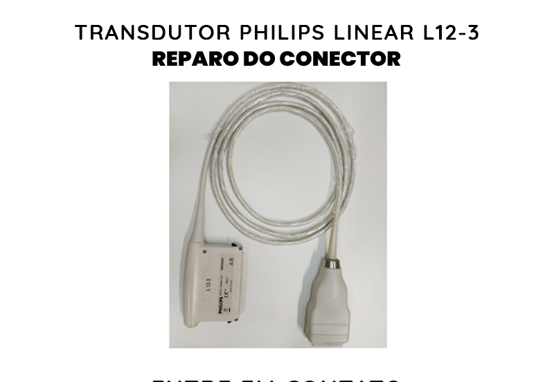 Reparo do Conector Transdutor Philips Linear L12 3 - TRANSDUTORES ...