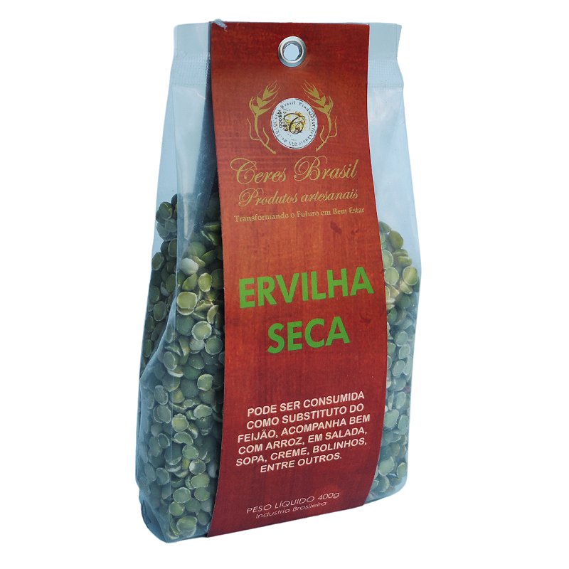 Ervilha Seca 400g - Ceres Brasil - Melhor do Grão