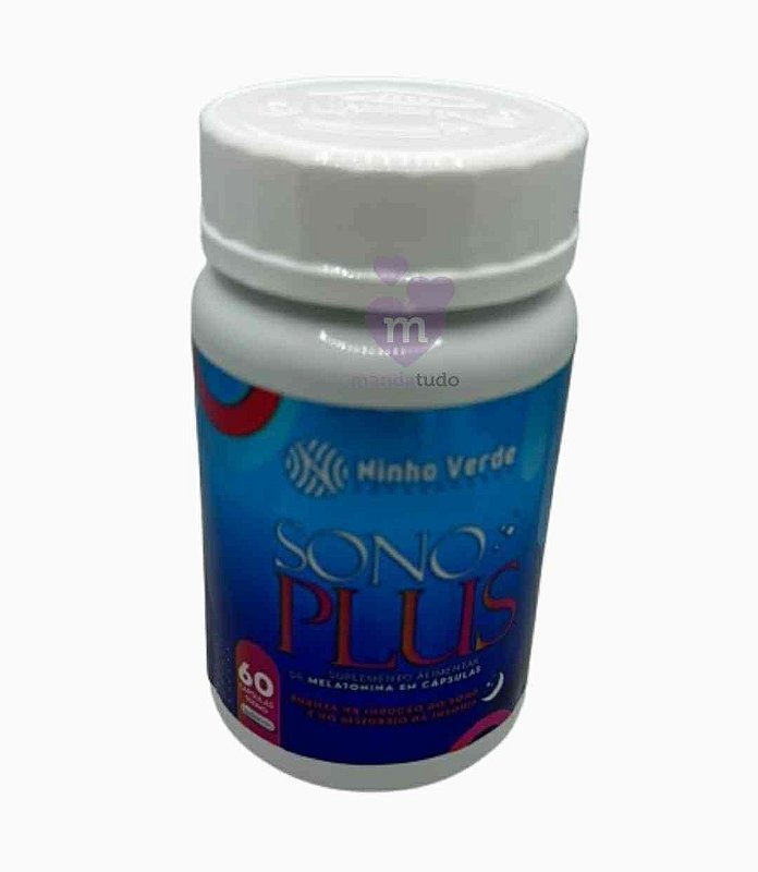 Sono Plus 500 mg 60 caps - Ninho Verde - Manda Tudo - Loja online de ...