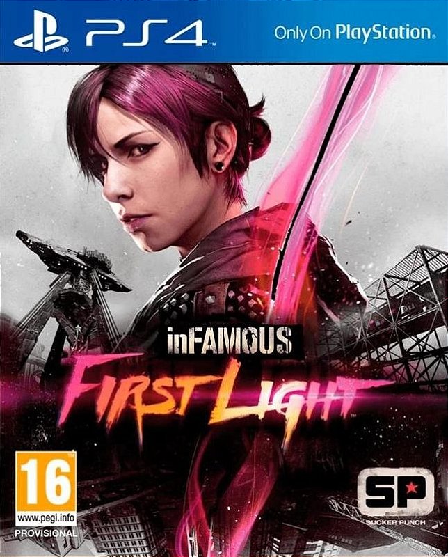 inFAMOUS First Light Ps4 e Ps5 Mídia Digital Psn - Jota Games