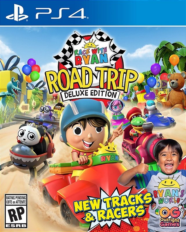 Race With Ryan Road Trip Deluxe Edition Ps4 E Ps5 Mídia Digital Psn ...