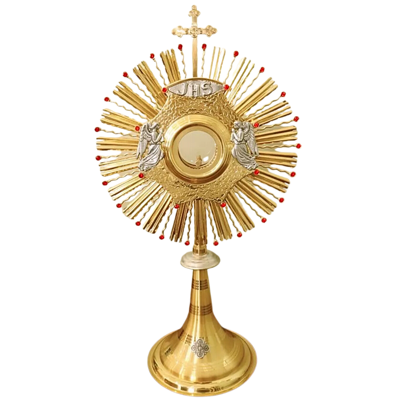 Ostensório Luxo | Catedral Santíssimo Sacramento Missa 65cm - Sistina ...