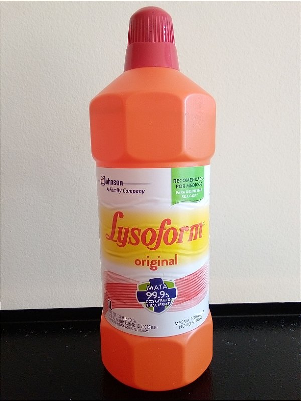 Desinfetante para uso geral Lysoform original 1 litro - FLOR DE LOTUS ...