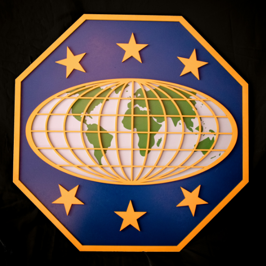 Logo Líder Desbravadores Relevo - Linha IASD - Pro Teu Canto