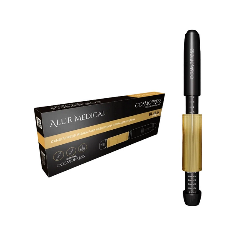 Cosmopress Black Edition - Caneta Pressurizada - Alur - Solution Shop