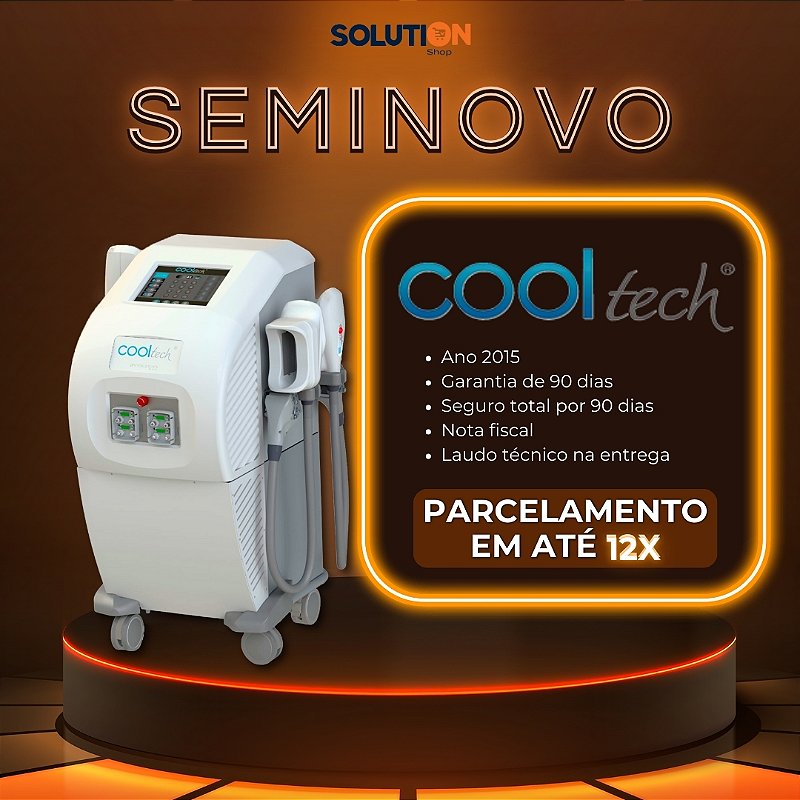 Equipamento de Criolipólise CoolTech - Solution Shop