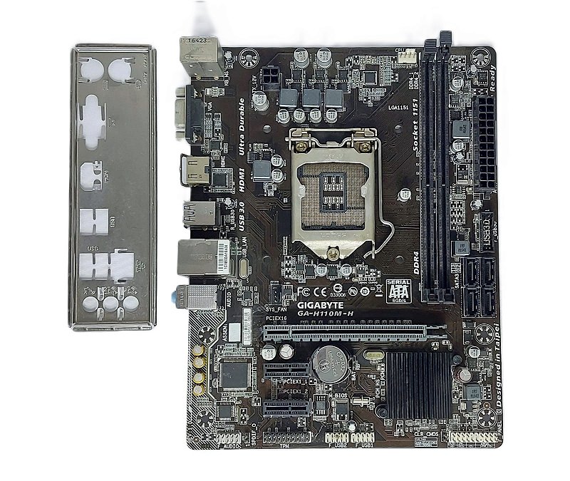 Placa Mãe 1151 Gigabyte GA-H110M-H - ART Solution Informática