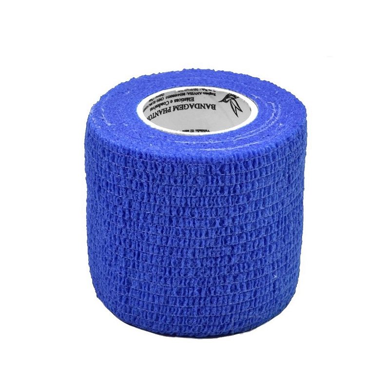 Bandagem Elástica Phantom HK - 5cm x 4,5m Esticado - Azul - Podoplus ...