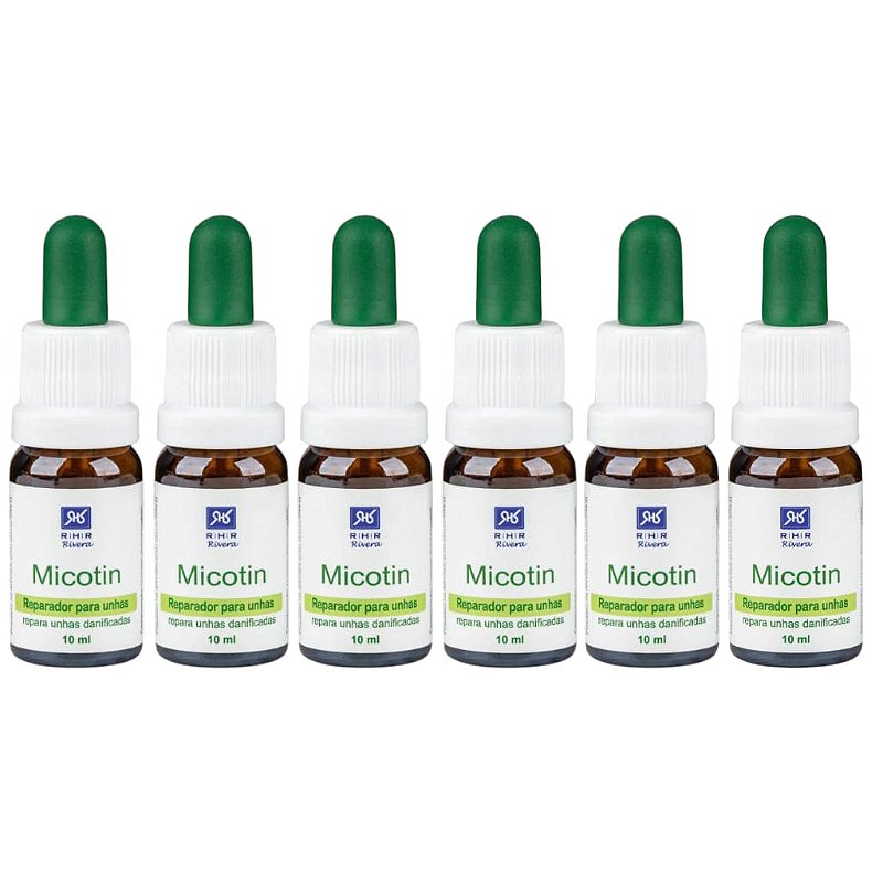 Kit Micotin 10ml - RHR com 6 unids - Podoplus - A Loja do Podólogo