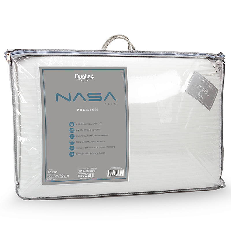 Travesseiro Nasa Alto Premium - Duoflex - Paraíso dos Bordados - Venha ...