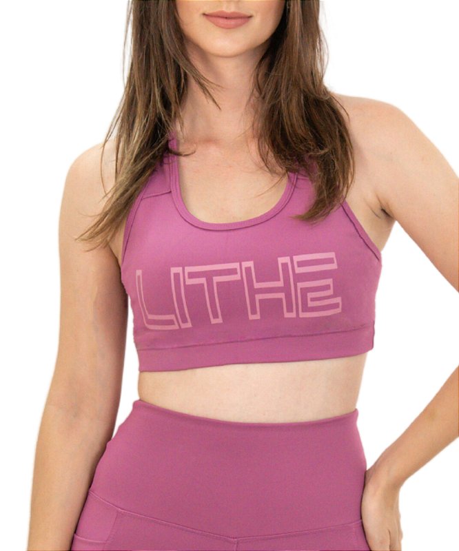 Top Lithe Cross Rosa - Lithe