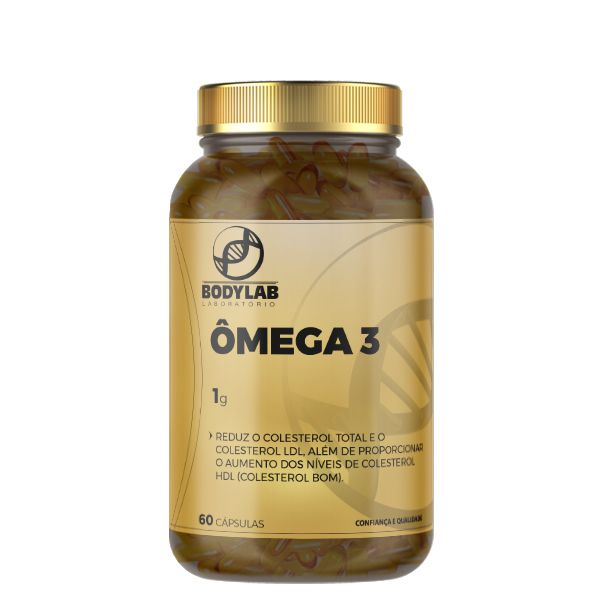 ÔMEGA 3 1G 60 CÁPSULAS - BodyLab Farma