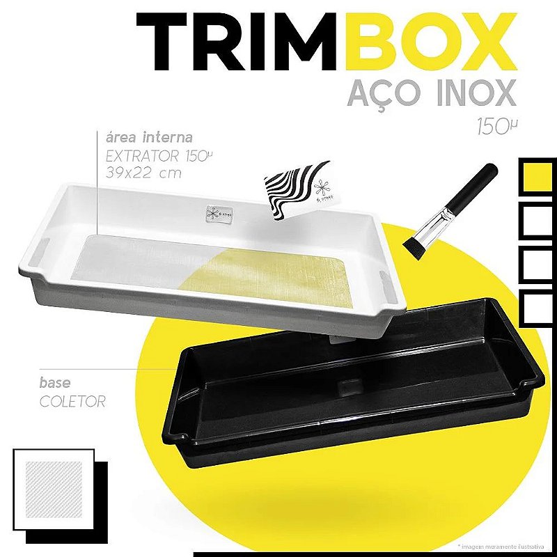 Bandeja de trima Trim Box 6 stars - Orange House Store - A maior ...
