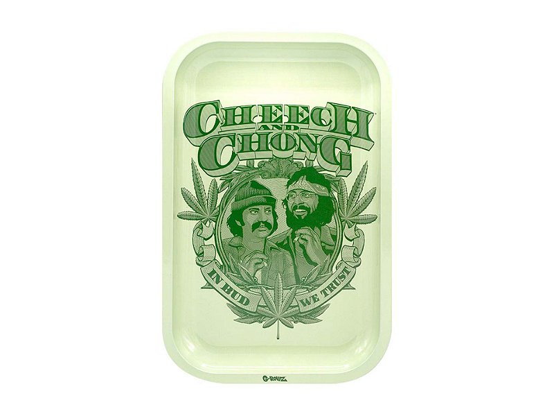 Bandeja G-ROLLZ Média - Cheech Chong Badge 17.5 x 27.5 cm - Orange ...