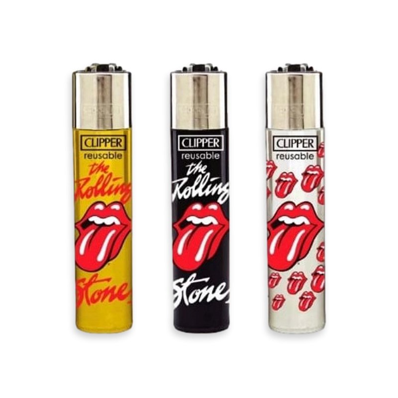 Isqueiro Clipper Rolling Stones - Orange House Store - A maior ...