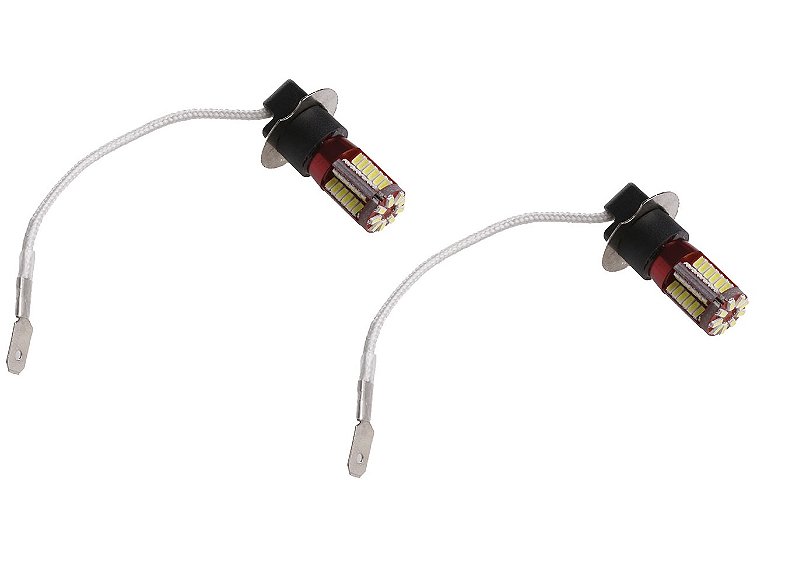 KIT 2 LÂMPADA DE LED H3 - 147 Adaptações