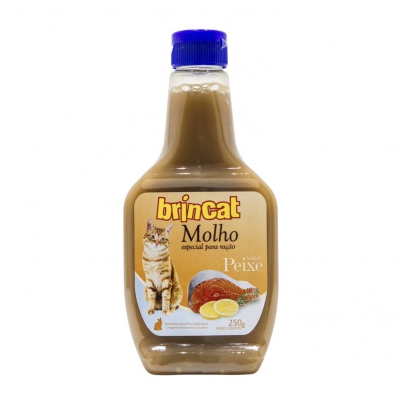 Molho Brincat Sabor Peixe 250g - Center Shop do Animal