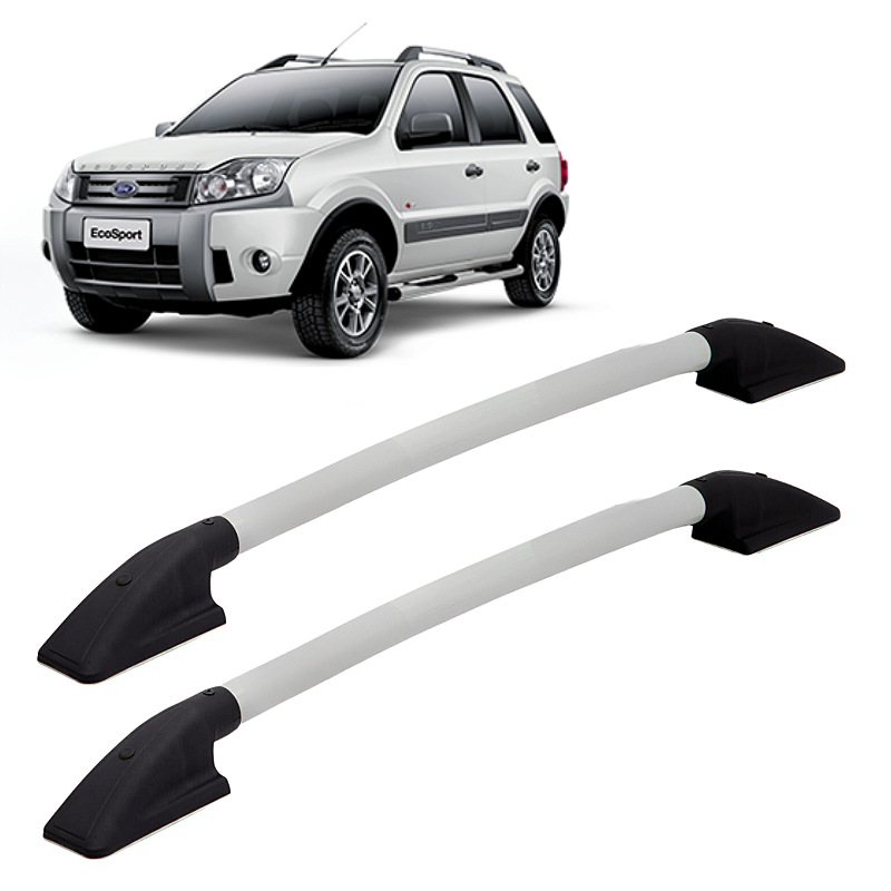 A734 - Longarina Ecosport Prata Fixacao Com Fita Ate 2012 - Ar Suspen Suspensões a Ar