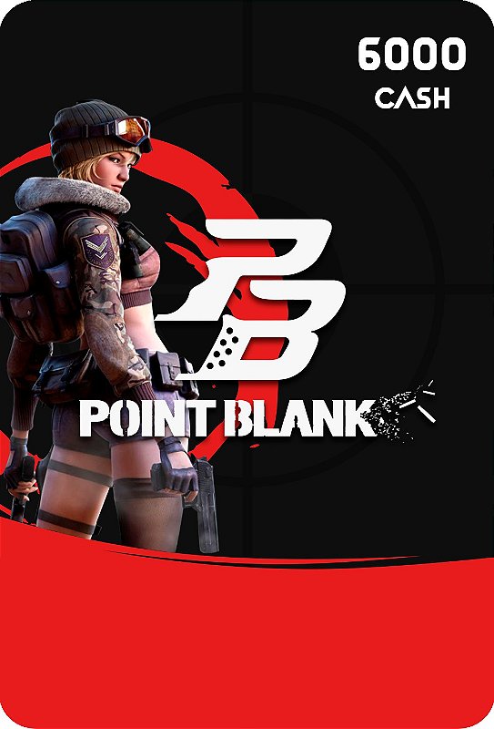 Point Blank 6.000 Pb Cash Card - CardLândia