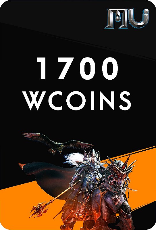 Mu Online - Pacote de 1700 WCoins - CardLândia