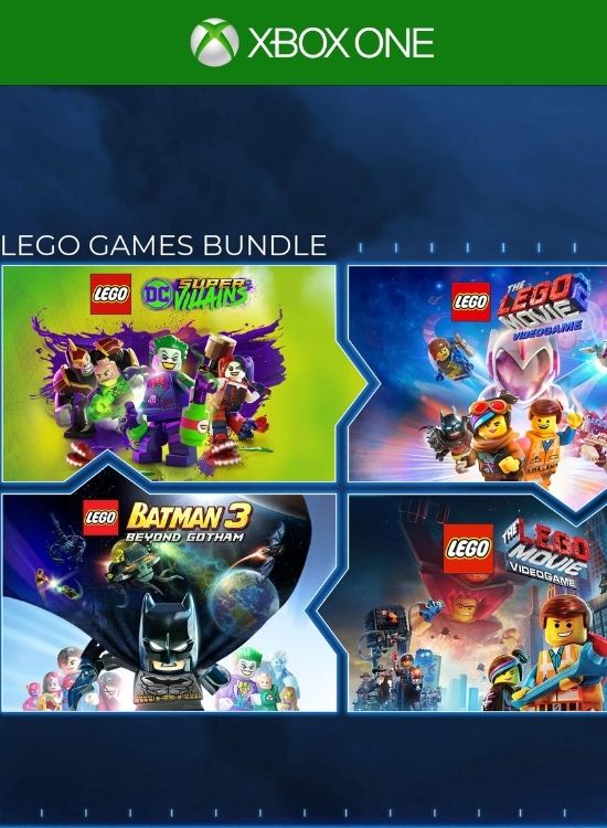 Conjunto de Jogos LEGO® XBOX ONE Código de Resgate 25 Dígitos - CardLândia