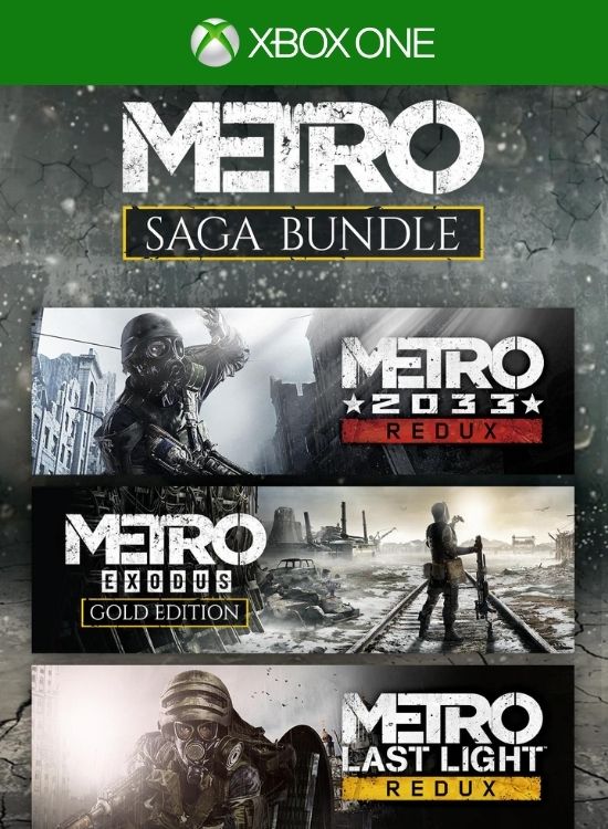 Metro Saga Bundle XBOX ONE Código de Resgate 25 Dígitos - CardLândia